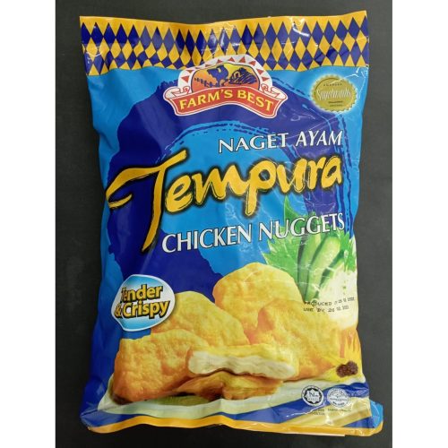 FARM'S BEST TEMPURA CHICKEN NUGGETS 1kg - VLT Frozen Foods