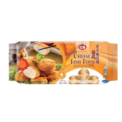CB JAPANESE CHEESE FISH TOFU 160g - VLT Frozen Foods