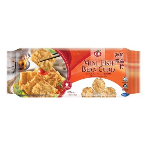 CB MINI FISH BEAN CURD 120g - VLT Frozen Foods