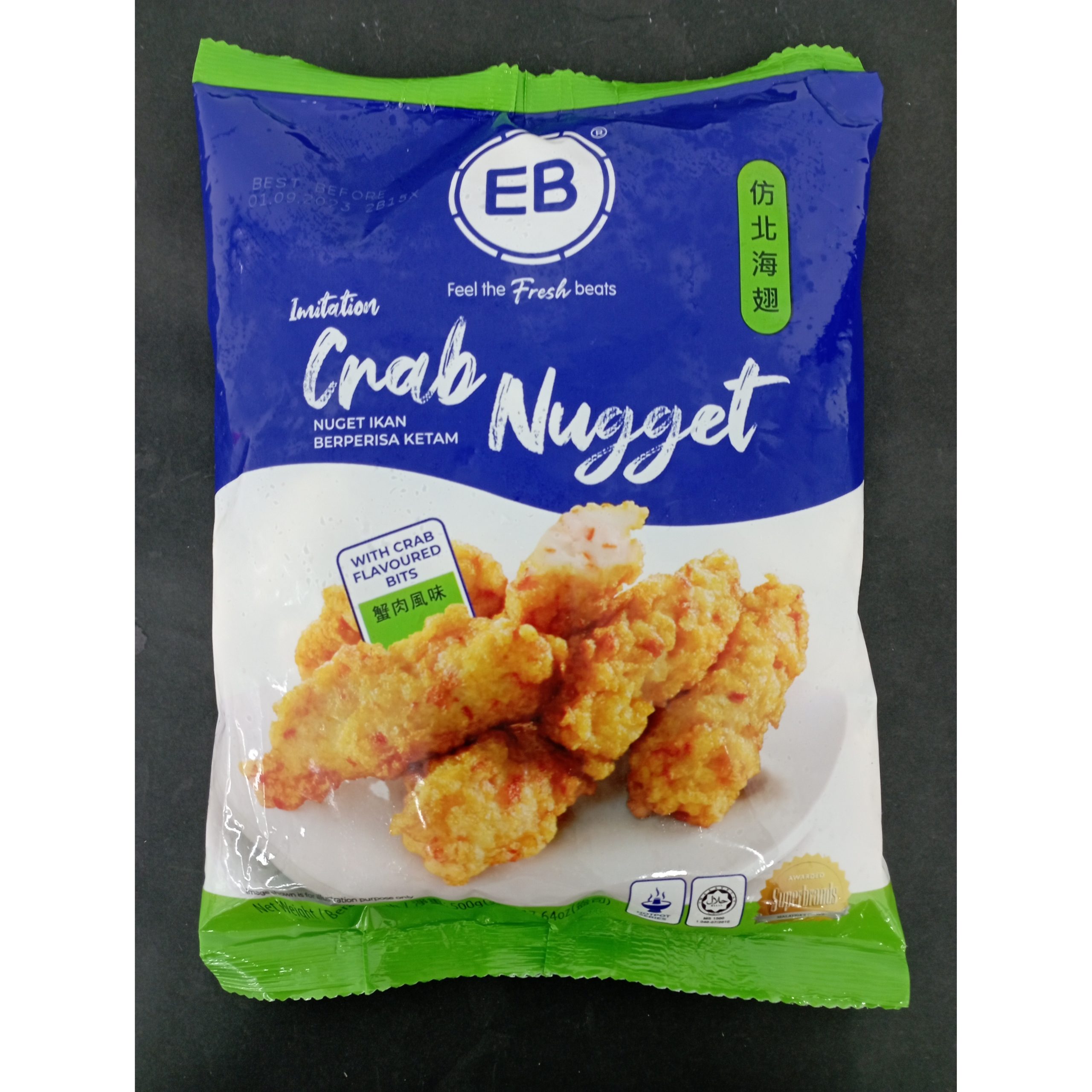 PF0311 IMITATION CRAB NUGGET (WITH CRAB FLAVOURED BITS) 500g - VLT ...