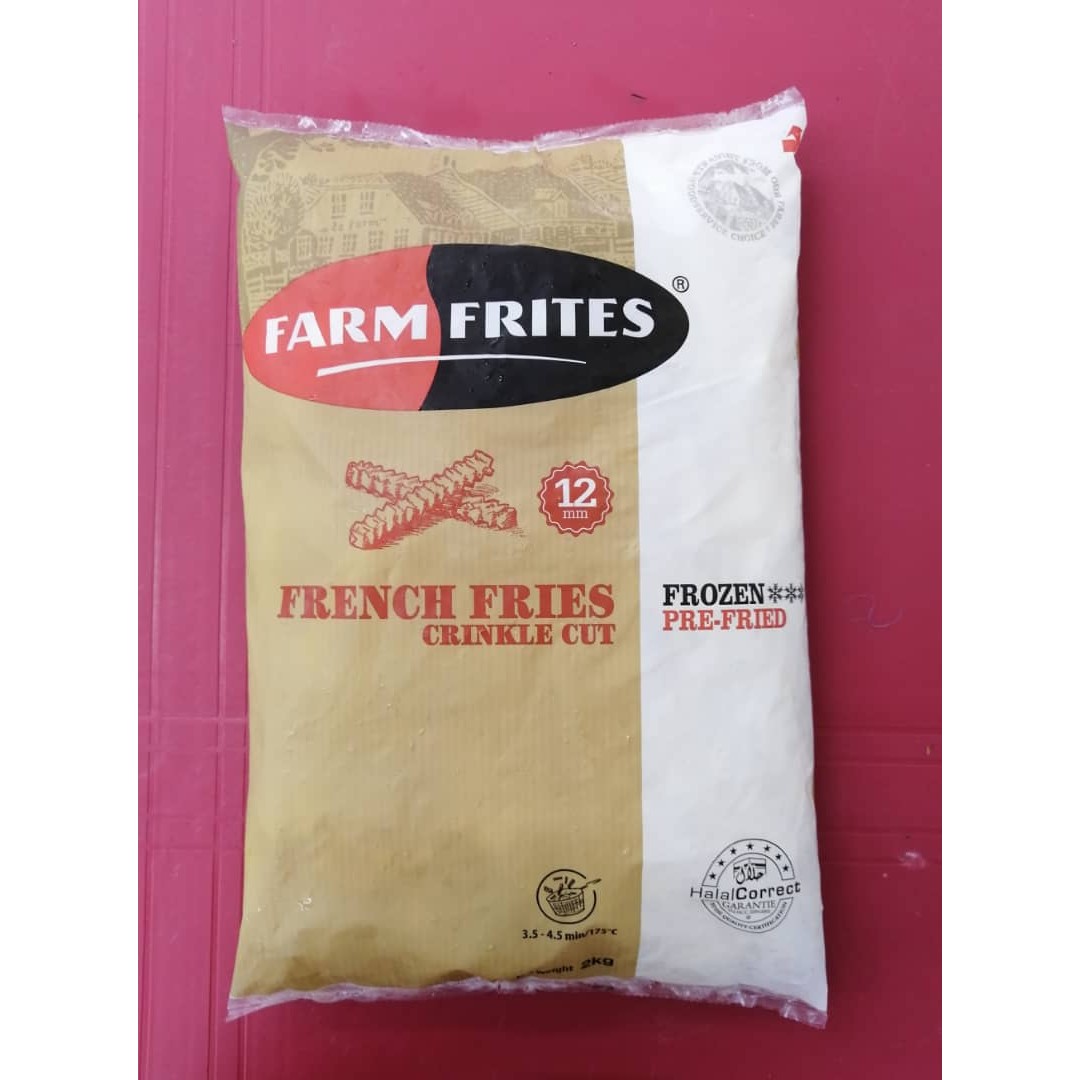 PF0819 FINEST FRENCH FRIES CRINKLE CUT (HOLLAND)-2kg - VLT Frozen Foods