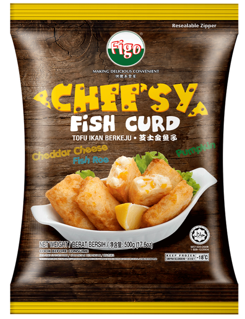 PF0423 FIGO CHEE'SY FISH CURD 500g - VLT Frozen Foods